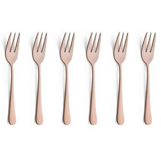 Amefa Austin - Service à gâteaux 6 pièces Cuivre mat