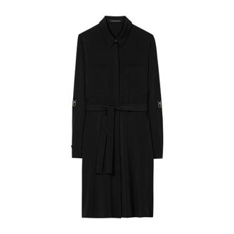 Luisa Cerano Femme, Manteaux, Noir, Taille: 44 FR 738630/3819 0001Luisa Cerano Jurk 738630/3819