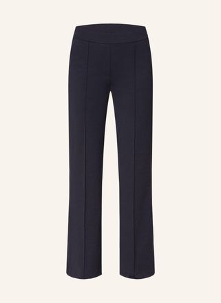 Smith & Soul Marlenehose Aus Jersey blau