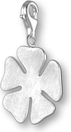 Melina 925 Damen-Charm Anhänger Blume 925 Sterling Silber 1801123