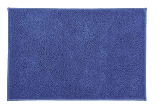 Kleine Wolke 4018791539 Badteppich Kansas, 55 x 65 cm, himmelblau