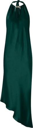 Pinko robe asymétrique à dos-nu - Vert
