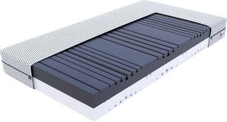 FDM Matratze 100x200 7 Zonen space 20 cm zwei Härtegrade in einer Matratze H3 und H4