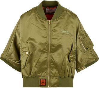 Bombers Original Original Bomber Jacket - - Jackets - Damen - Gr&uuml;n - M