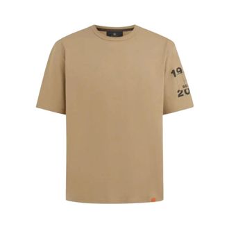 Belstaff Homme, Tops, Brun, Taille: S Centenary Sleeve Logo T-Shirt