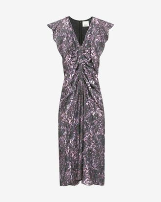 Isabel Marant Robe Lyndsay - Femme - Prune - Taille 38 - Isabel Marant