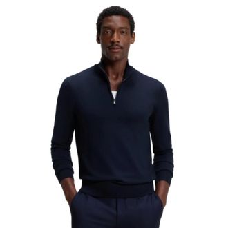 HUGO BOSS Homme, Pulls, Bleu, Taille: XL Boss Sweaters