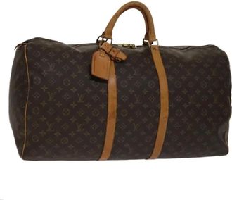 Louis Vuitton Pre-owned Toile sacs-de-voyage - Femme - Pre-owned - Brun - Taille: ONE Size