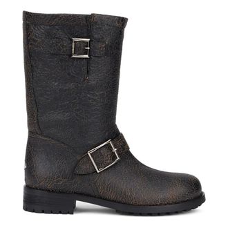 Jimmy Choo London Biker MID - - Shoes - Damen - Schwarzk - 36 EU