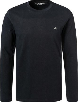 Marc O'Polo Herren Longsleeve blau
