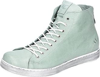 Andrea Conti Femme Damen High Top Sneaker Basket, Menthe poivr&eacute;e, 40 EU