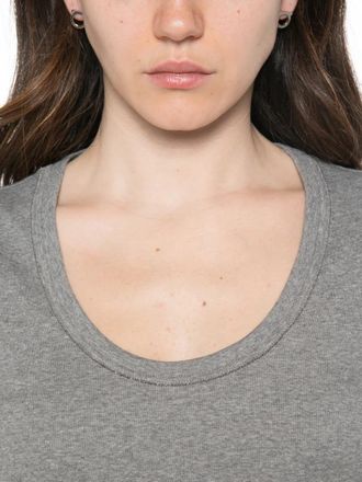 Fabiana Filippi Womens Embellished Scoop-Neck T-Shirt Ss26 W