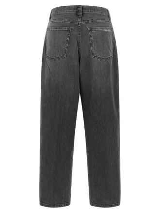 Fabiana Filippi Filo Diamante Jeans - Gray