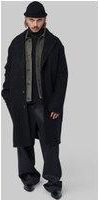 Frei-Mut Kneelength Coat with Lapal Collar