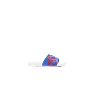 Versace Jeans Couture Blaue Flip Flops und Slider - - Shoes - Herren - Blau - 41 EU