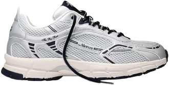 Mercer Amsterdam Low-Top Sneaker - Dames The Re-Run Speed Metallic - Gr. 37 (EU) - in Gunmetal - f&uuml;r Damen