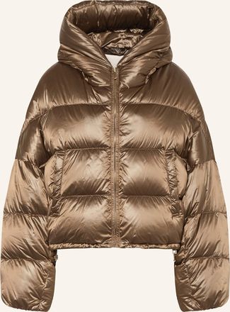 Max Mara Daunenjacke Spaceca braun