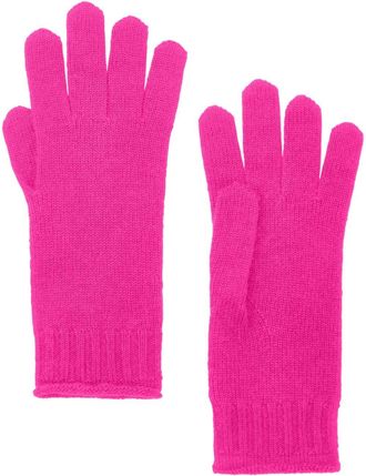 Chinti and Parker Gestrickte Handschuhe - Rosa