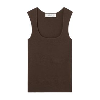 R&oacute;he Bustier-Oberteil - - Tops - Damen - Braun - M