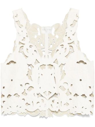 Forte_Forte haut à fleurs - Tons neutres