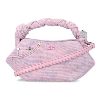 Ganni Femme, Sacs, Rose, Taille: ONE Size Mini Bou Bag