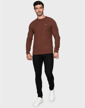 Threadbare Rundhalspullover Bluejay (1-tlg) im einfarbigen Design