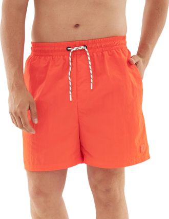 Johnny Urban Badehose Herren Rot - Jay - Badeshorts mit Innenhose - Schwimmshorts f&uuml;r M&auml;nner - Boardshorts mit Meshfutter - Elastischer Bund mit Kordelzug - Einfar