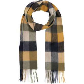 Barbour Foulard Tattersall Jaune