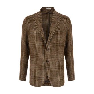 Tagliatore Montecarlo Sakko mit Reihen-Taschen - - Jackets - Herren - Braun - M