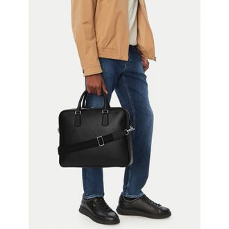 HUGO BOSS Laptoptasche BOSS New Crosstown 50541864 Schwarz