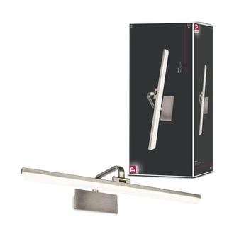 Paulmann 95570 LED Bilderleuchte Renan 600mm incl. 1x11 W Warmwei&szlig; Altmessing Bildbeleuchtung Metall, Acryl Wandlampe 3000 K