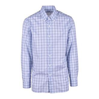 LUIGI BORRELLI NAPOLI Chemise - Homme - Chemises - Bleu - Taille: L