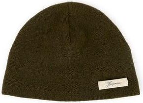 Jacquemus Le bonnet Chevron en laine vierge et cachemire