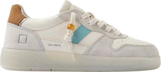 D.A.T.E. D.a.t.e., Femme, Chaussures, Blanc, Taille: 37 EU Court 2.0 Vintage