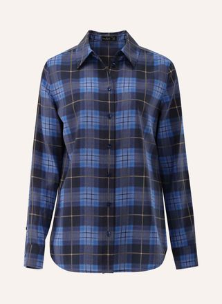 van Laack Van Laack Bluse Modern Fit blau