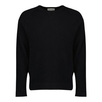 Officine G&eacute;n&eacute;rale Raglan-&Auml;rmel Pullover - - Knitwear - Herren - Schwarzk - S