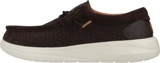 Hey Dude Homme, Chaussures, Brun, Taille: 46 EU Wally Comf Woven