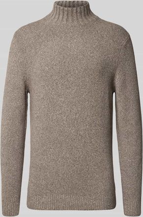 Profuomo Wollpullover mit Stehkragen