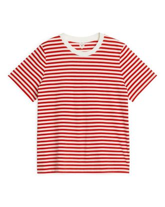Arket LILY Charakteristisches T-Shirt -Rot