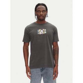 Volcom T-Shirt Space Thing A5212502 Grau Classic Fit
