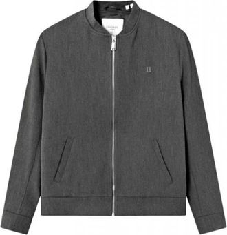 Les Deux Homme, Vestes, Gris, Taille: M Como Bomber Jacket