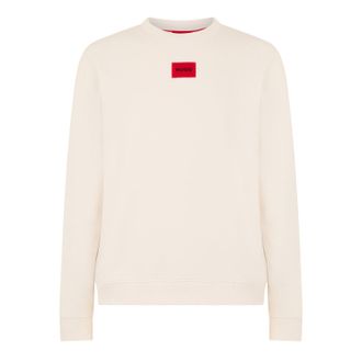 HUGO BOSS Hugo - Diragol Sweatshirt f&uuml;r Herren, Rundhalsausschnitt (Nat&uuml;rlich)