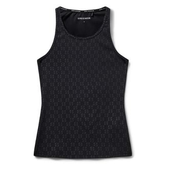 Sofie Schnoor Klassisches Trainingstop mit stilvollem Logo - - Tops - Damen - Schwarzk - S