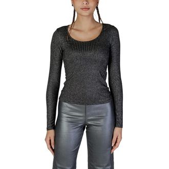 Vero Moda Schwarzes Langarm-T-Shirt Herbst/Winter Kollektion - - Knitwear - Damen - Schwarzk - XS