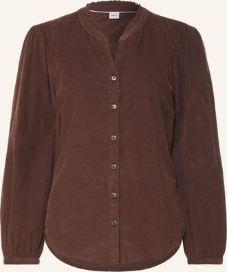 Brax Brax Cordbluse Violet braun