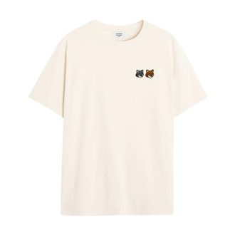 Maison Kitsun&eacute; Herren, Oberteile, Beige, LGr&ouml;&szlig;e