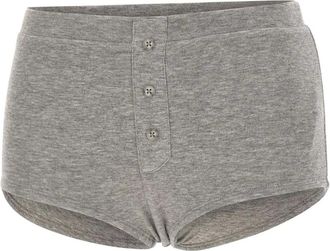 Entire studios Entire Studios, Femme, Sous-v&ecirc;tements, Gris, Taille: 36 FR Booty Shorts Limone