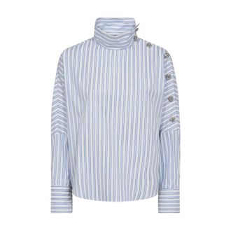 Co'Couture Damen, Blusen & Hemden, Blau, LGr&ouml;&szlig;e