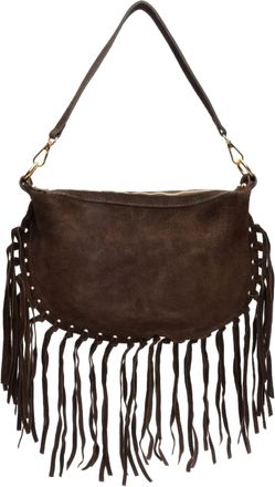 Roberta M Bordeaux Leder Tasche