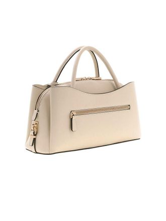 Guess Womens Satchel Bag Bone Polyurethane - Satchel-Bags